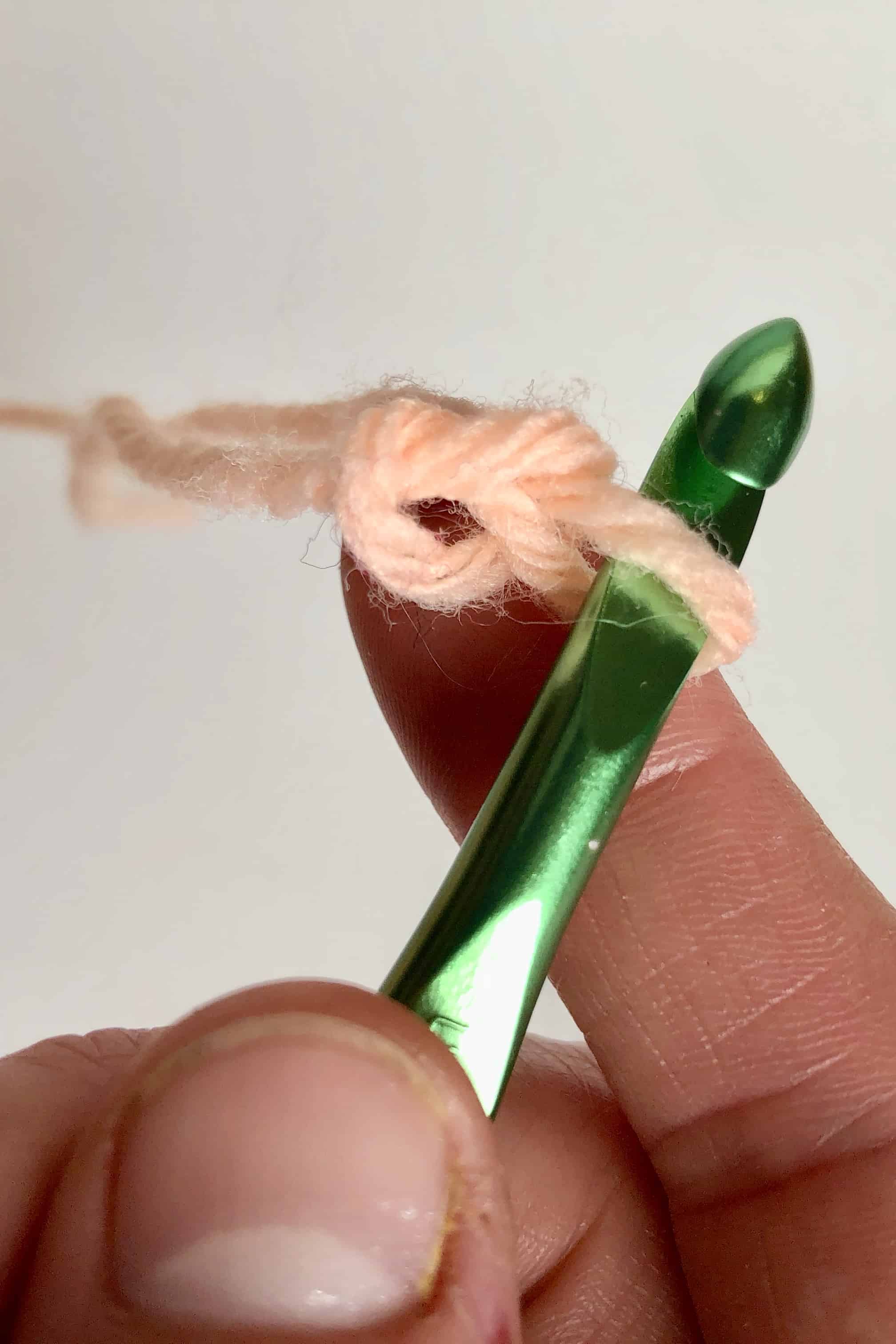 How to Crochet the Chain Stitch - With Video Tutorial - Amelia Makes