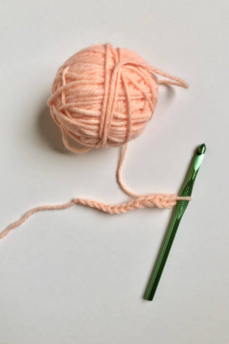 How to Crochet the Chain Stitch - With Video Tutorial - Amelia Makes