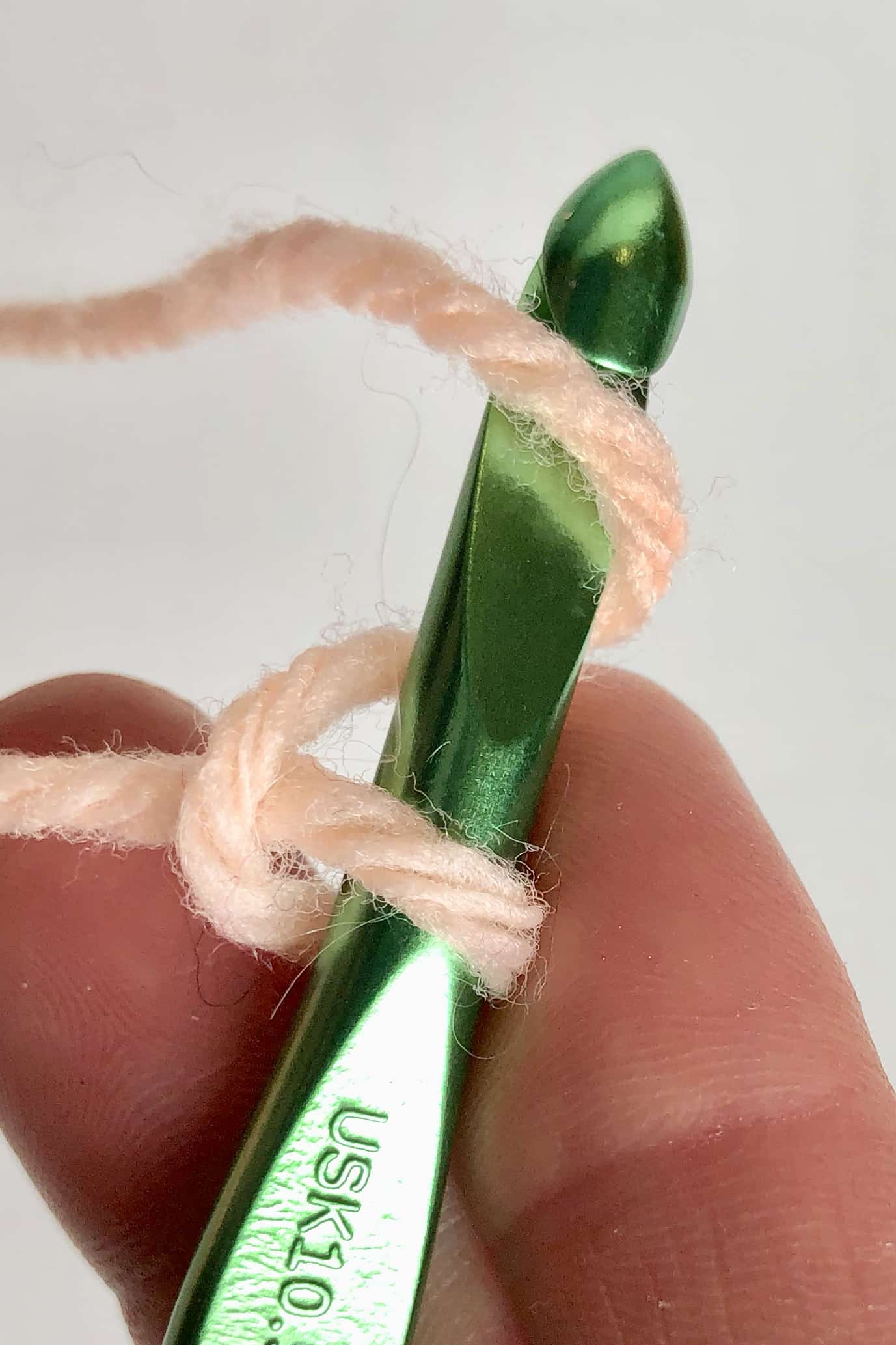 How to Crochet the Chain Stitch - With Video Tutorial - Amelia Makes