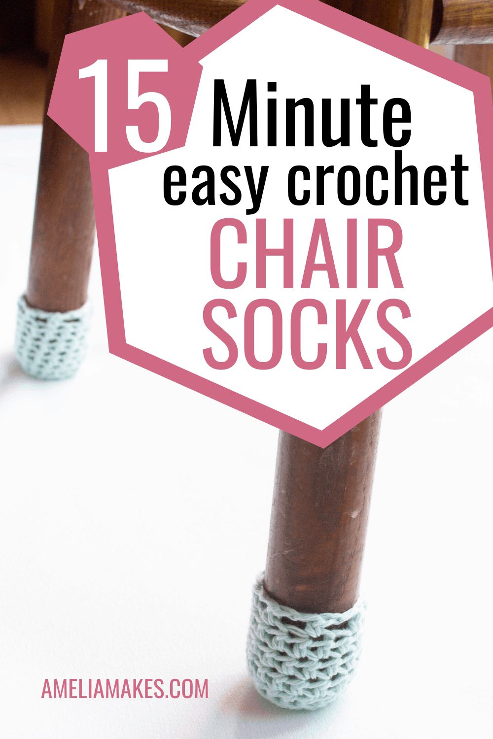 Scratch-Free Floors with These Crochet Chair Socks!