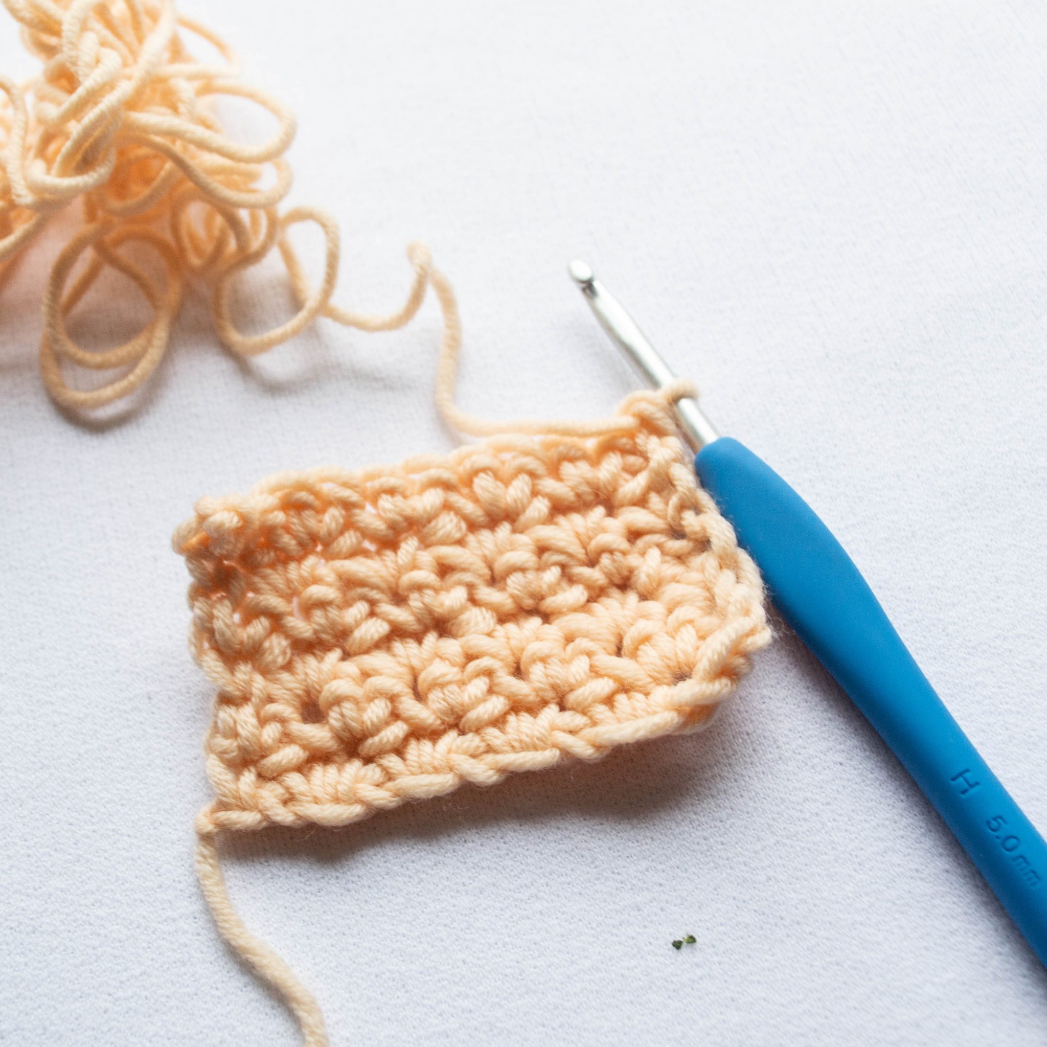 How to Crochet the Grit Stitch - With Video Tutorial - Amelia Makes