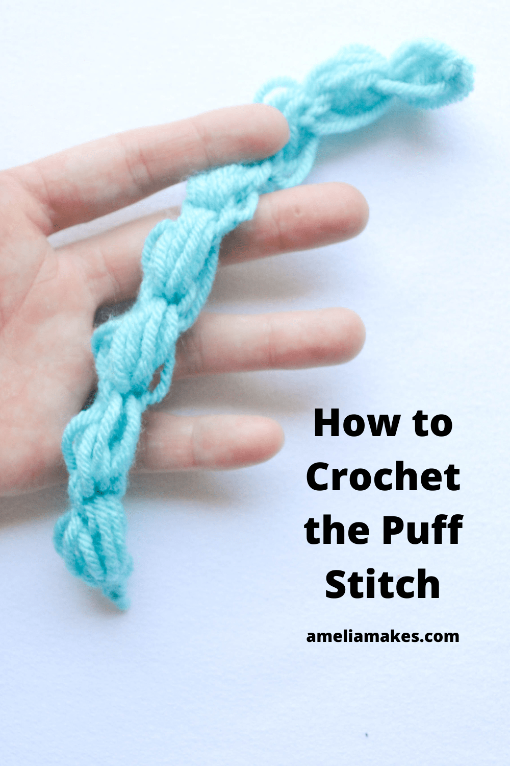 How to Crochet the Puff Stitch- With Video Tutorial