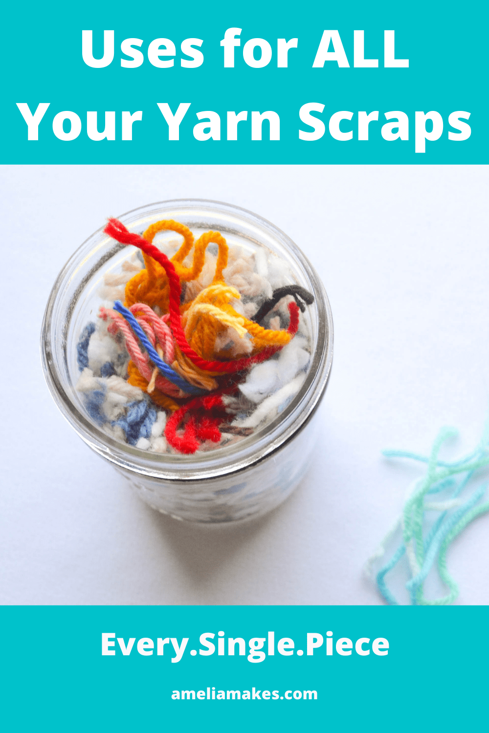 5 Uses for Your Scrap Yarn - Amelia Makes