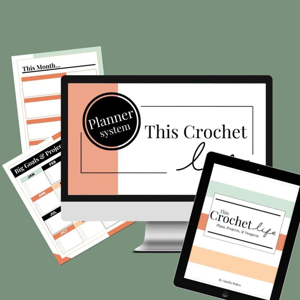 Crochet Lesson Two: How to Crochet the Double Crochet Stitch ~ Amelia Makes