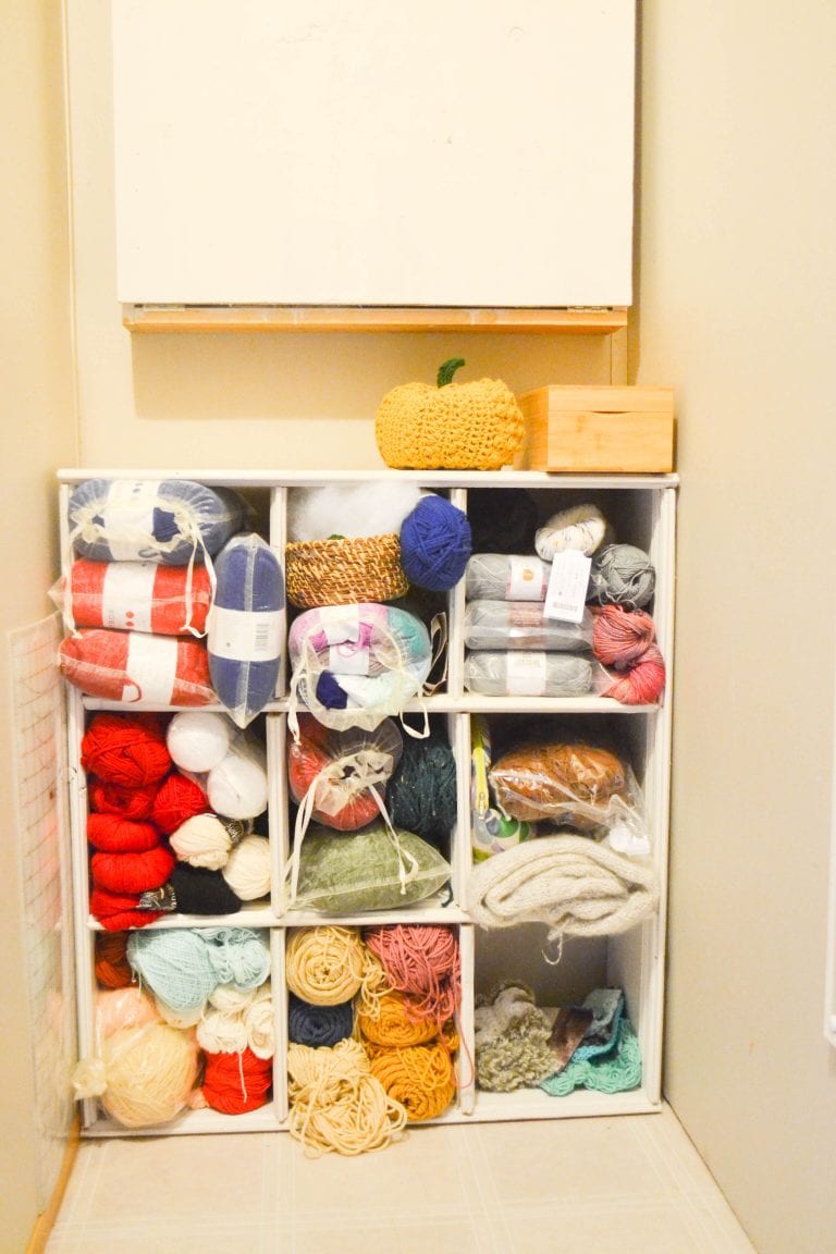 Crafting a Creative Space-My DIY Craft Closet - Amelia Makes