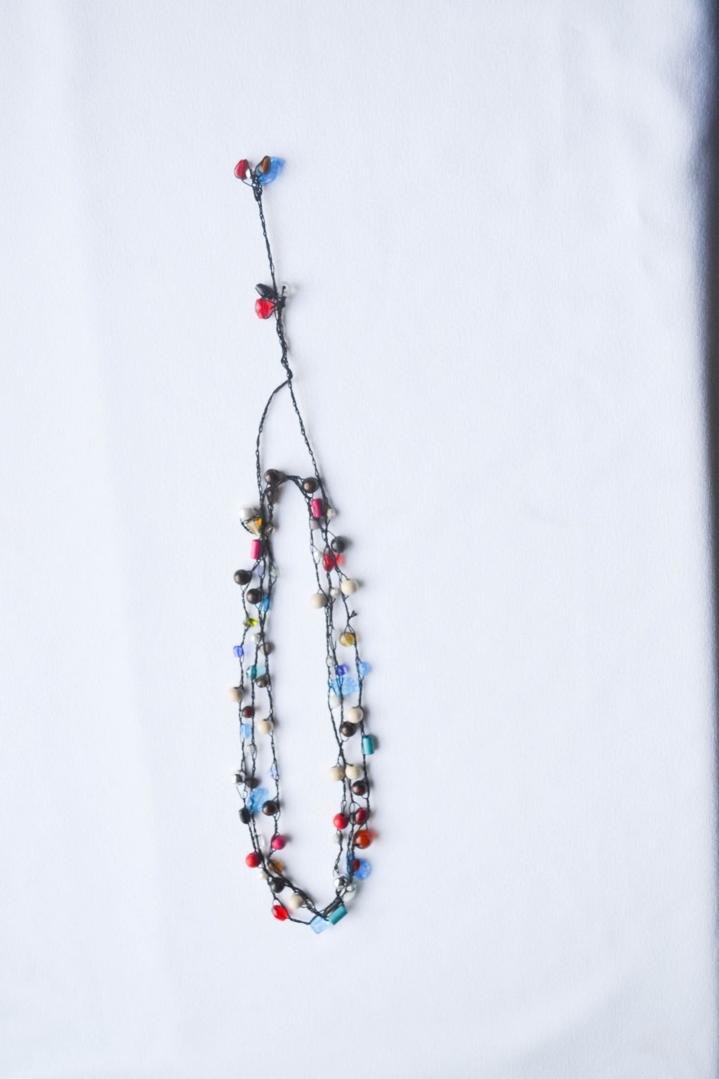 Gorgeous And Easy Crochet Necklace with Beads- Free Pattern