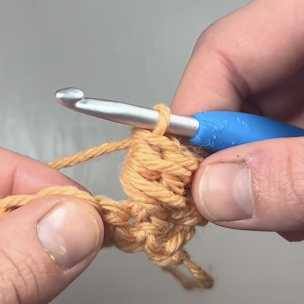 Crochet The Boxed Bead Stitch- Step-by-Step Tutorial + Video - Amelia Makes