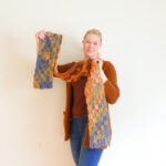 Crochet Corner-to-Corner Temperature Scarf Pattern + Video Tutorial