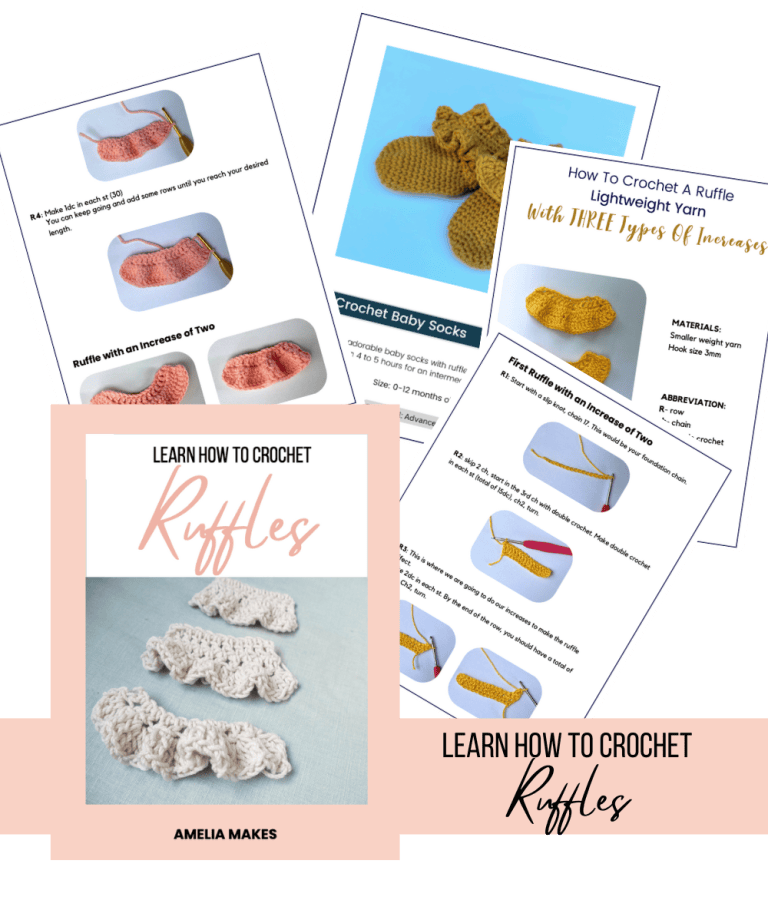 How to Crochet a Ruffle: Step-by-Step Guide + Video Tutorial