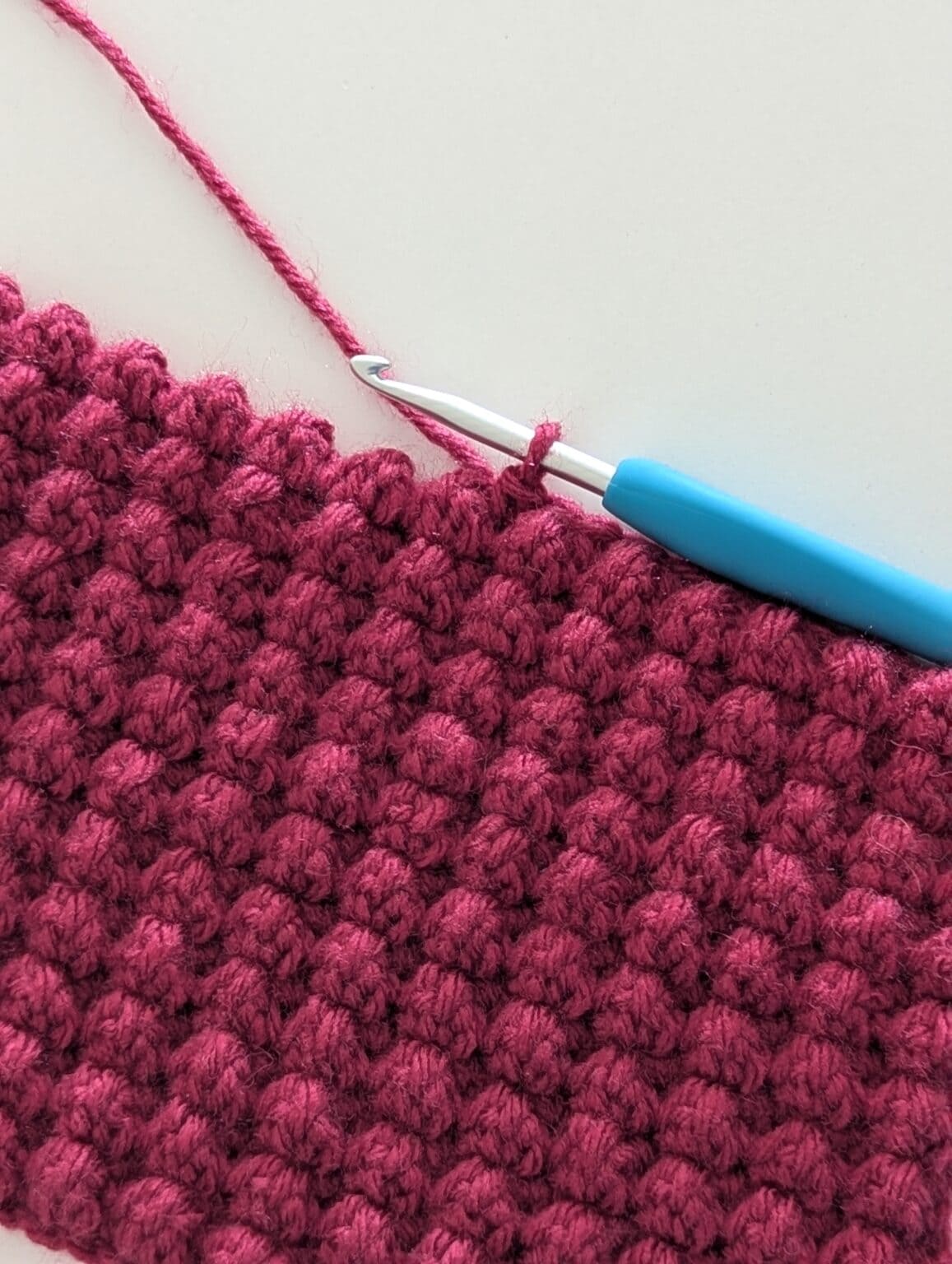 How to Crochet the Even Berry Stitch: A Textured Stitch Tutorial ...