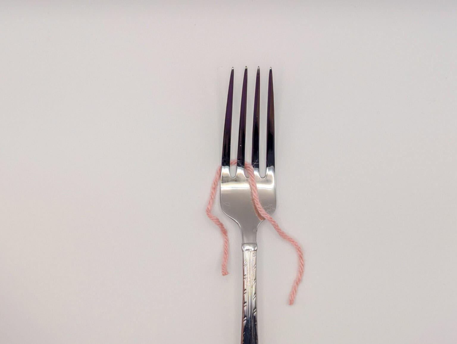 How to Make quick little Pom Poms Using Just a Fork (No Special Tools ...